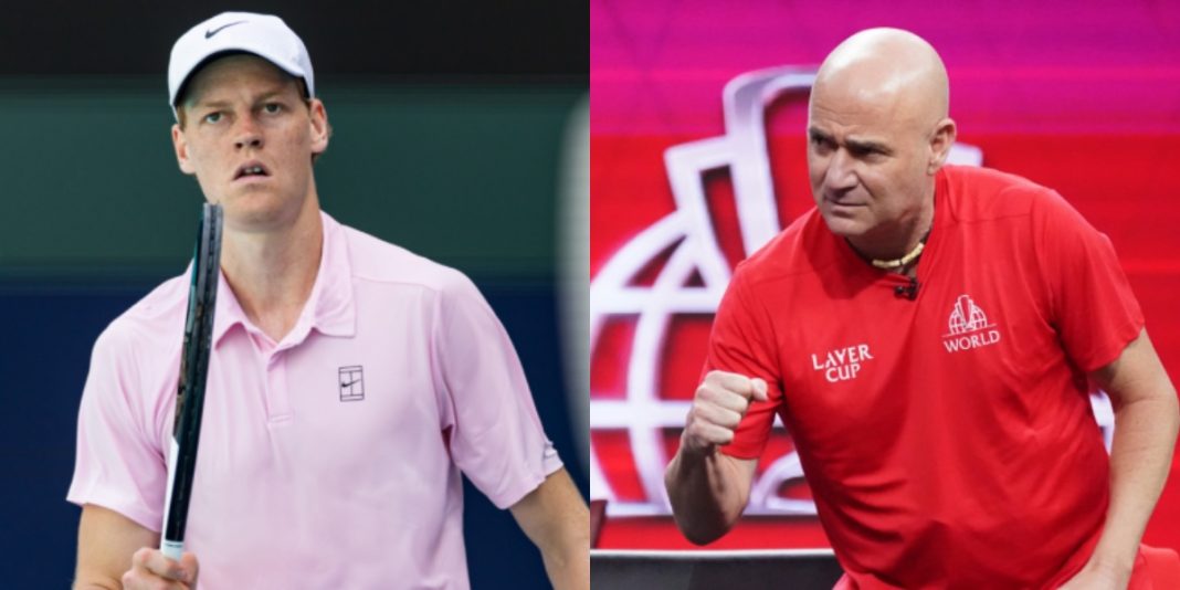Andre Agassi Gives Angry Criticism Of Jannik Sinner & His Team After ...