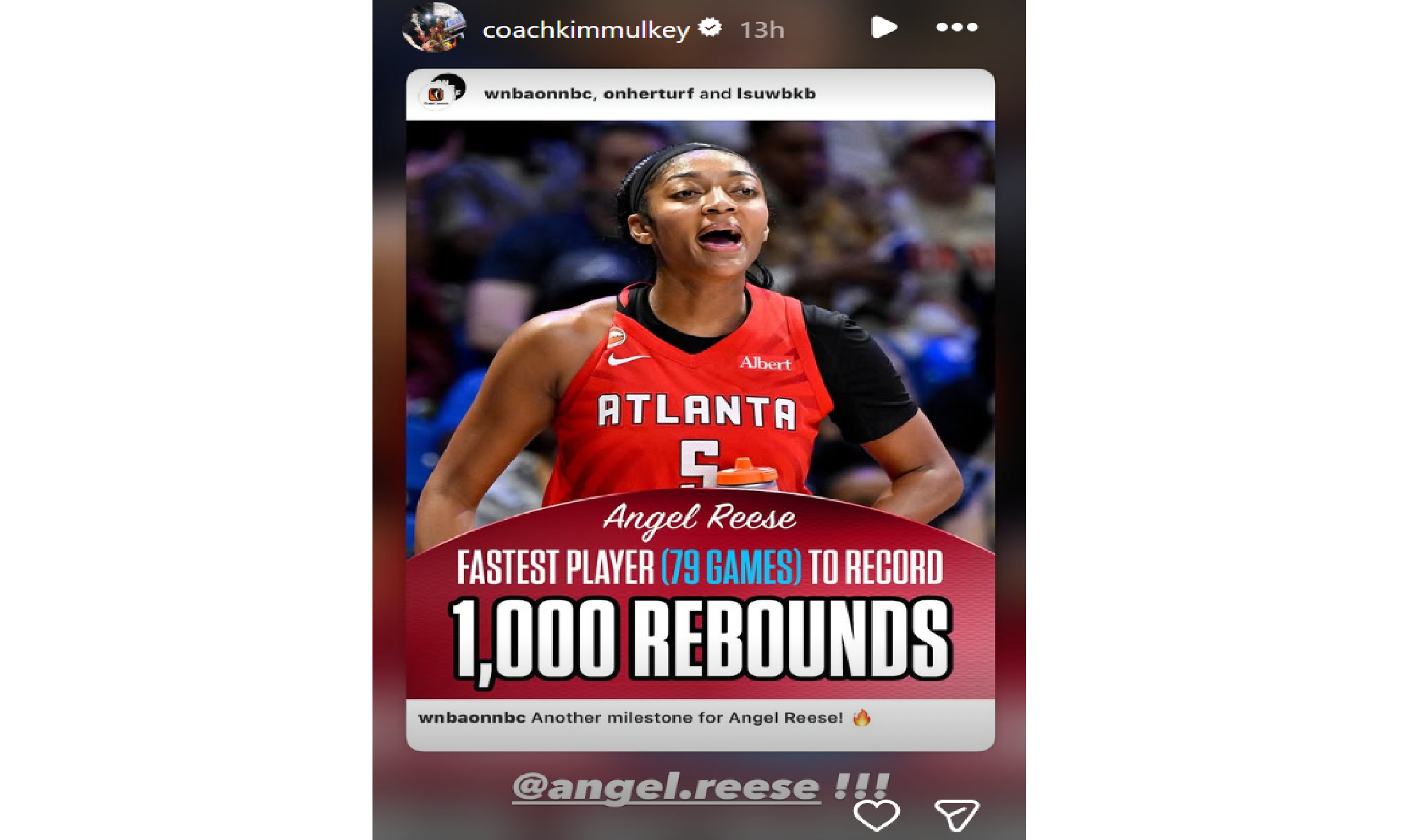 Kim Mulkey Expresses Excitement As Former LSU Star Angel Reese Makes ...