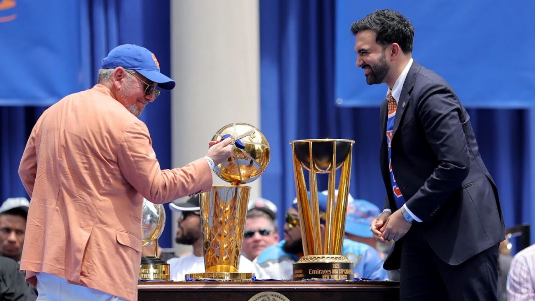 Mayor Zohran Mamdani Downplays James Dolan Beef After Knicks Parade ...