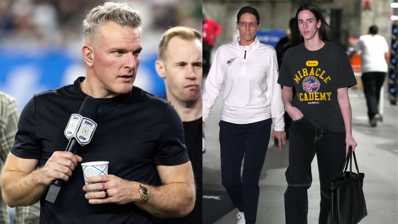 Pat McAfee’s Co-Host Drops Cryptic Warning to Caitlin Clark’s Coach ...