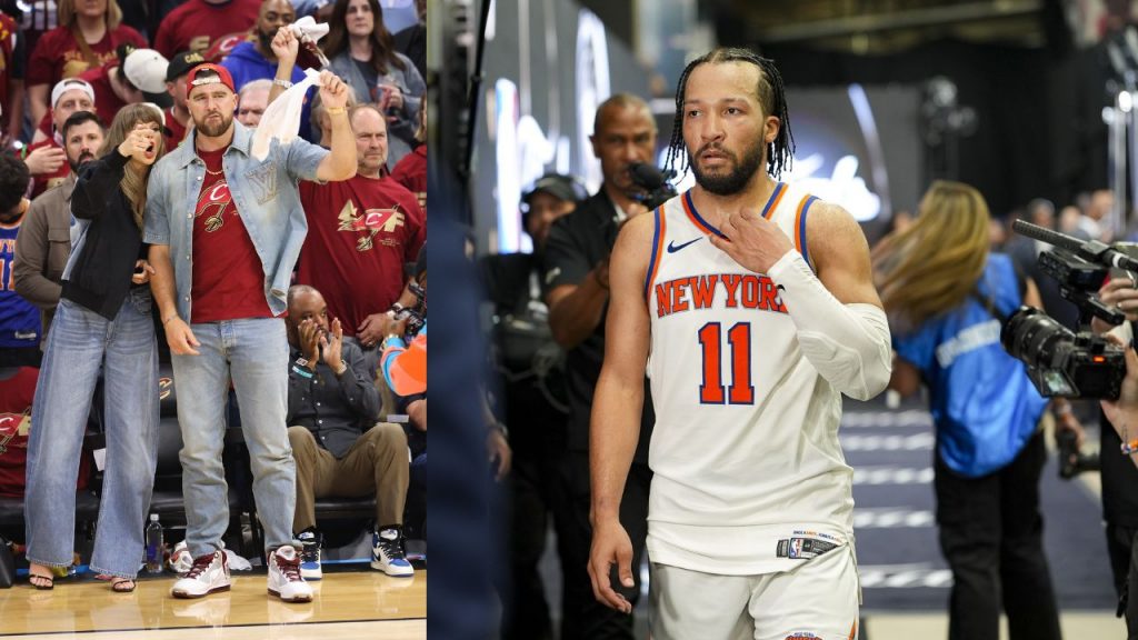 Taylor Swift, Travis Kelce & Knicks Royalty’s Courtside Seats From ECF ...