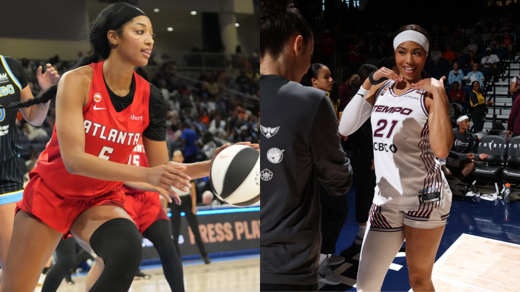 WATCH: Fight Almost Breaks Out Between Angel Reese And Izzy Harrison ...